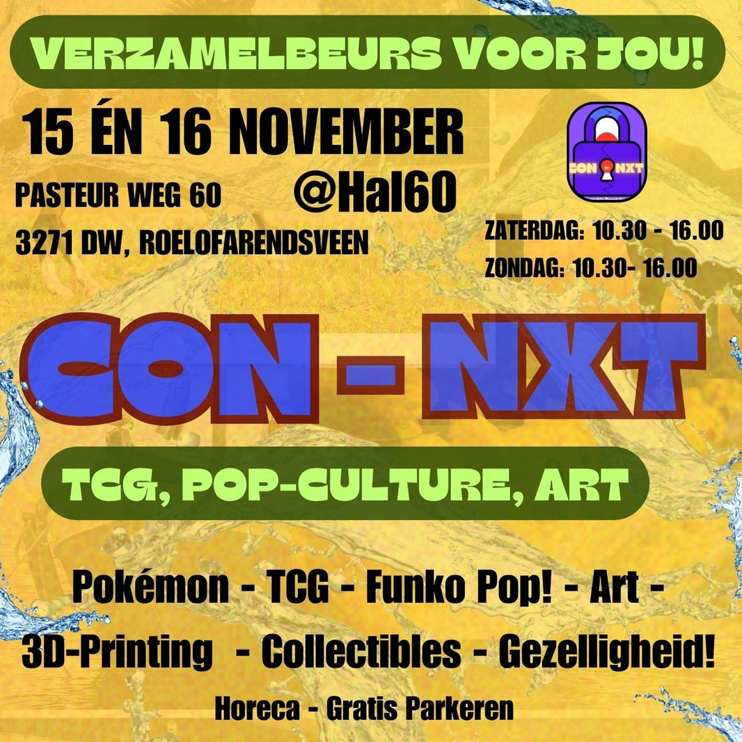 Con-NXT Pokémon TCG verzamelbeurs – Vaultoys